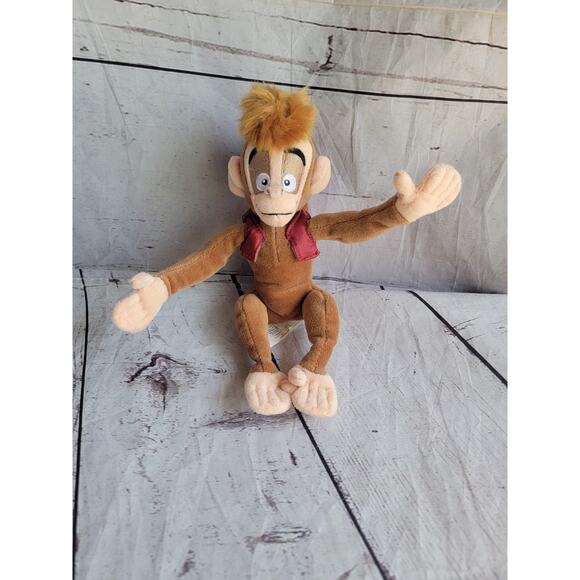 Disney | Toys | Disney Store Aladdin Abu Plush Small Stuffed Monkey ...